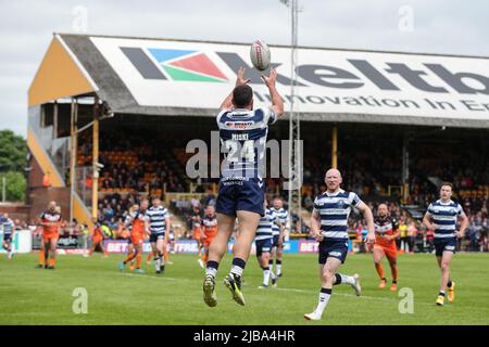 Abbas Miski #24 of Wigan Warriors during the game Stock Photo - Alamy