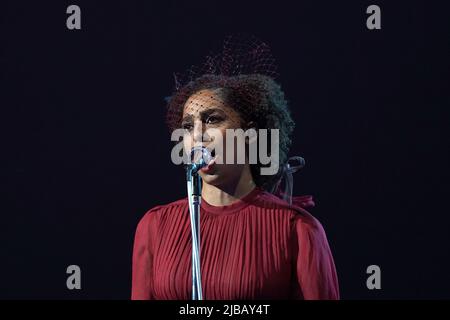 Celeste performing during the Platinum Party at the Palace staged in ...