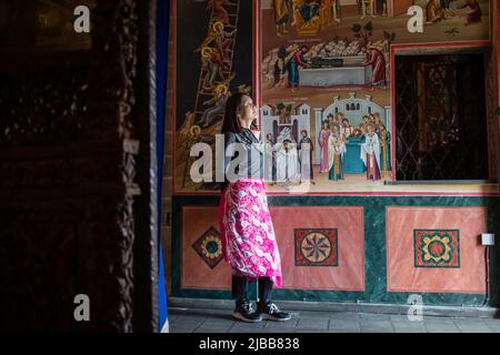 Scenes from Meteora, Greece Stock Photo - Alamy