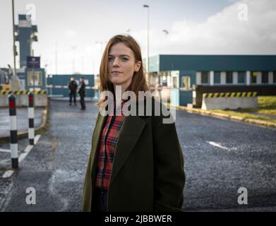 ROSE LESLIE in VIGIL (2021), directed by ISABELLE SIEB and JAMES STRONG ...