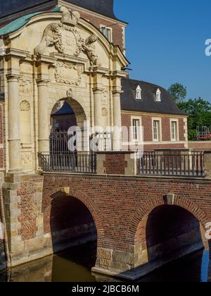 the old castle of Ahaus in germany Stock Photo - Alamy