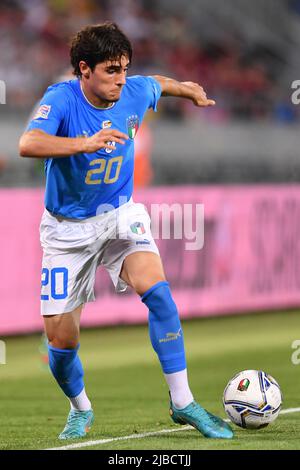Matteo Cancellieri of Italy during Italy vs Germany, 1° day of Nations ...