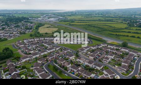 Caherdavin Limerick ,View of caherdavin estate and surrounding area ...