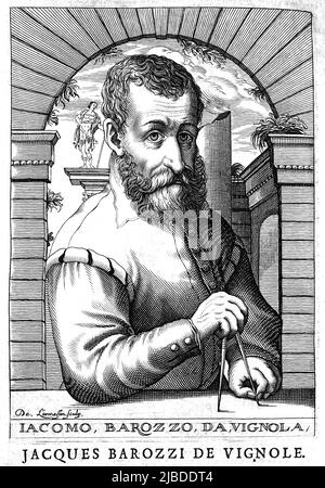 GIACOMO BAROZZIO da VIGNOLA Italian architect Date: 1507 - 1573 Stock ...