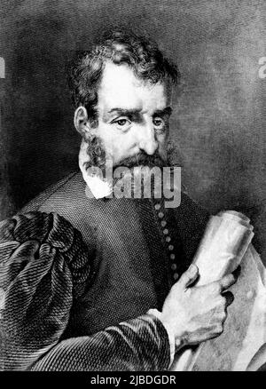 GIACOMO BAROZZIO da VIGNOLA Italian architect Date: 1507 - 1573 Stock ...