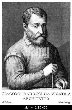 1560 ca, ITALY : The italian architect GIACOMO BAROZZI DA VIGNOLA ...