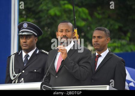 Addis Ababa, Ethiopia. 5th June, 2022. Demelash Gebremichael (at the ...