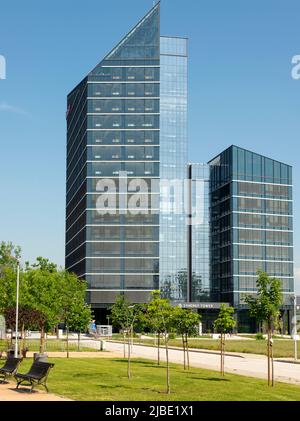 Synergy Tower new office building as a home to Bosch in Sofia Tech Park ...