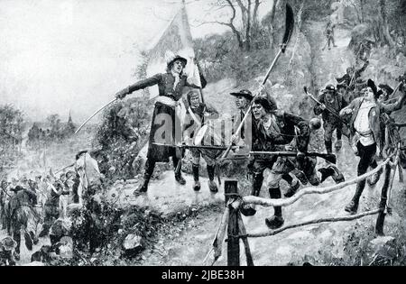 Henri de La Rochejaquelein, Leader of the Revolt in the Vendee 1817 by ...