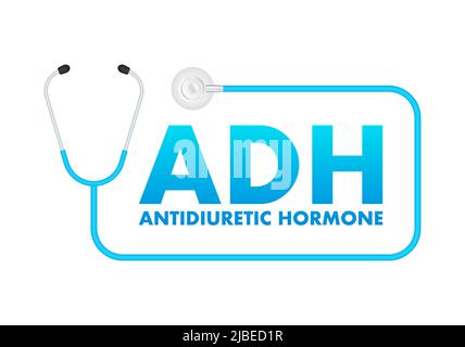 ADH - Antidiuretic Hormone acronym, concept background. Antidiuretic ...