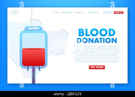 Type of human blood cells on white background illustration Stock Vector ...