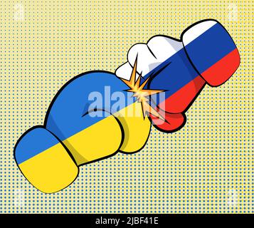 boxing clash gloves Stock Vector Image & Art - Alamy