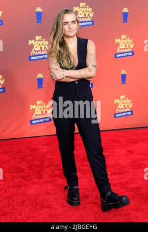 G Flip at the 2022 MTV Movie and TV Awards held at Barker Hangar in ...