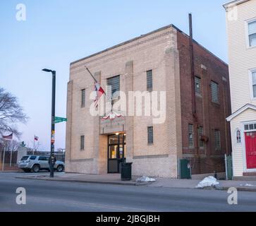 Polish Club in Dorchester Boston Massachusetts USA Stock Photo - Alamy
