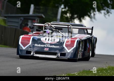 James Claridge, Goncalo Gomes, Chevron B23, Masters Sports Car Legends ...