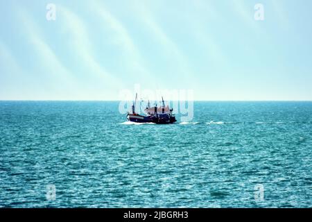 Marine fishing. Thai seiners in the South China Sea Stock Photo - Alamy