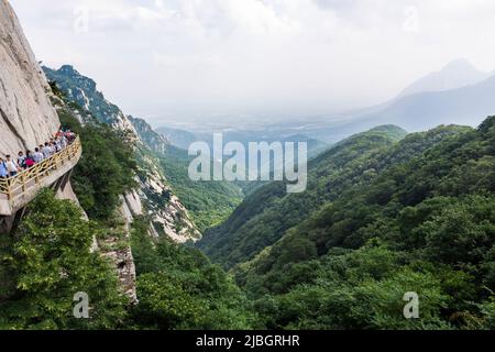 Mount Song, Song Shan, of Henan is the sacred mountain for Shaolin ...