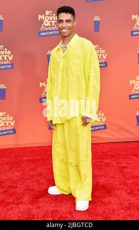 Boman Martinez-Reid attends the 2022 MTV Movie and TV Awards ...