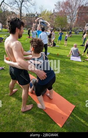 Boston Acro Play Stock Photo - Alamy