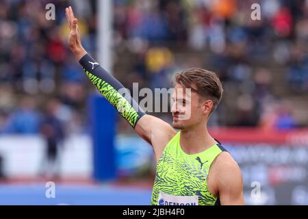 HENGELO, NETHERLANDS - JUNE 6: Jochem Dobber of The Netherlands during ...