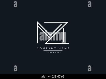 MZ logo monogram emblem style with shield shape design template ideas ...