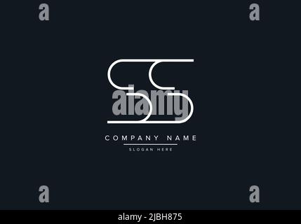 Creative letters SS Logo Design Vector Template. Initial Letters S Logo ...