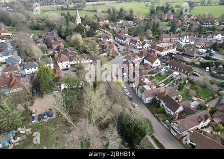 Shere Village Pub Guildford Surrey England Stock Photo - Alamy
