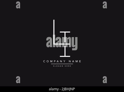 Alphabet letter icon logo LI Stock Vector Image & Art - Alamy