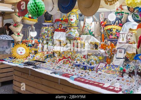 Street market, Catania, Catania province, Sicily, Italy Stock Photo - Alamy