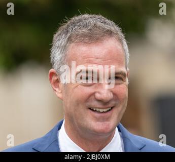 Peter Kyle MP (Labour: Hove) being interviewed on College Green ...