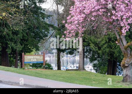 North Vancouver, Canada - April 19, 2026: Exterior of the Mahon Park ...