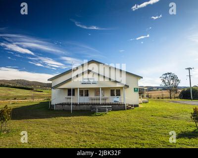 Nowendoc Memorial Hall, Northern Tablelands, New South Wales Stock ...