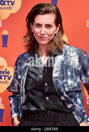 E.R. Fightmaster attends the 2022 MTV Movie and TV Awards at Barker ...