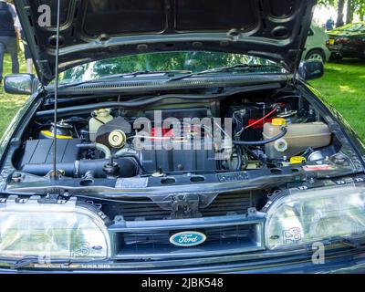 Ford Cosworth engine Stock Photo - Alamy