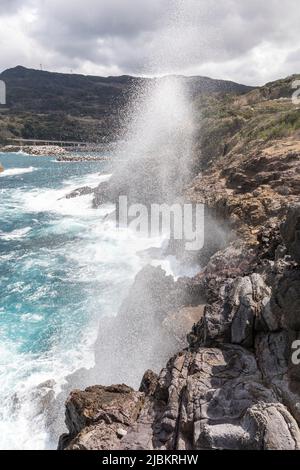 Motonosumi Shrine, Nagato, Yamaguchi, Japan Stock Photo - Alamy