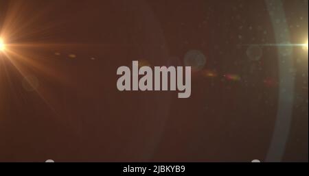 Image of light spots on black background Stock Photo - Alamy