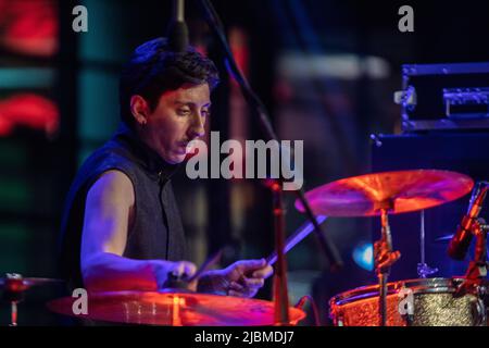 June. 4th 2022. Zagreb, Croatia - Mizar, the cult Macedonian goth rock ...