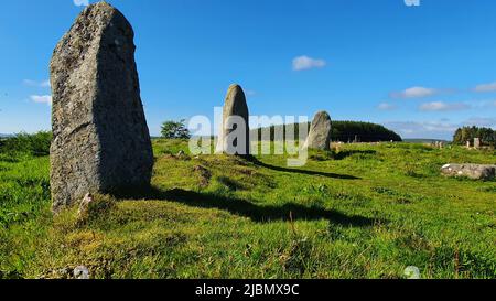 The Aikey Brae recumbent Standing Stone Circle near Stuartfield and Old ...