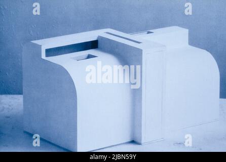 Artwork by Israeli-French artist Meir Eshel AKA Absalon, 1990 Stock ...