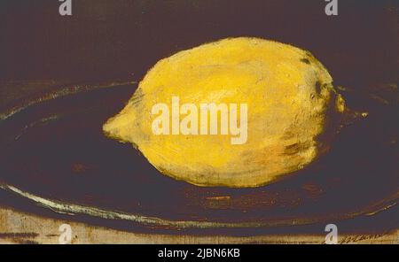 Edouard Manet - Lemon 1880 Stock Photo - Alamy