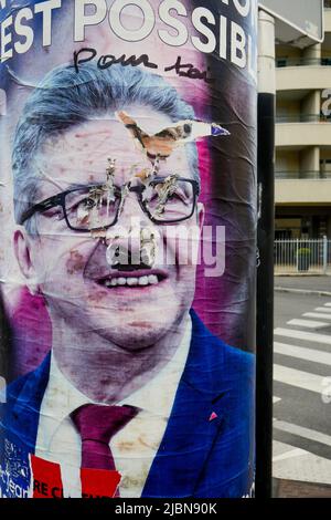 HITLER PORTRAIT ELECTION Political poster promoting Adolf Hitler and ...