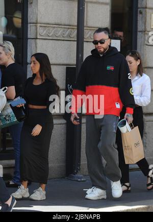 Milan, . 07th June, 2022. Milan, 07-06-2022 Guè Pequeno (pseudonym of ...