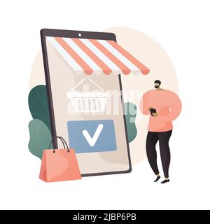 Order placed abstract concept vector illustration Stock Vector Image ...