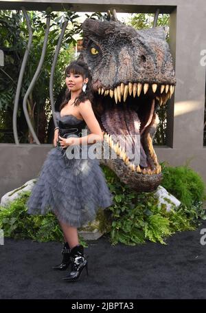 Xochitl Gomez attends the LA premiere of "Hawkeye" at the El Capitan ...