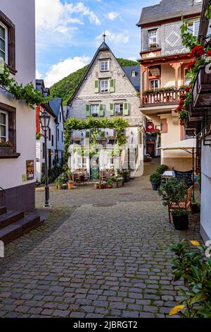 Beilstein, Rhineland-Palatinate, Germany - 21 May 2022: The beautiful ...