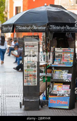 Newspaper Merida Mexico Stock Photo - Alamy