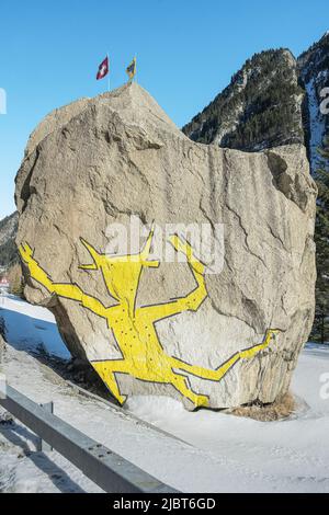 Billy - yellow sign with blue sky background Stock Photo - Alamy