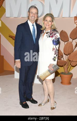 (L-R) Ward Blum and Ronnie Heyman attend MoMA's Party in the Garden ...