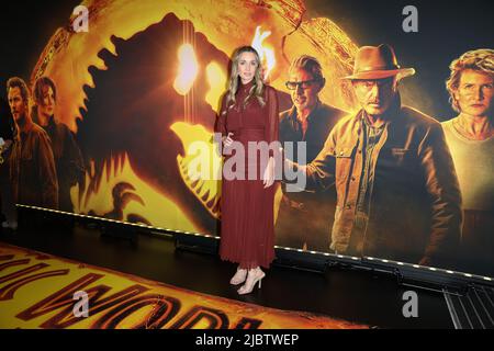 June 8, 2022: GENNA CHANELLE attends the 'Jurassic World Dominion ...