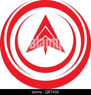 Arrow logo deisgn vector template Stock Vector Image & Art - Alamy